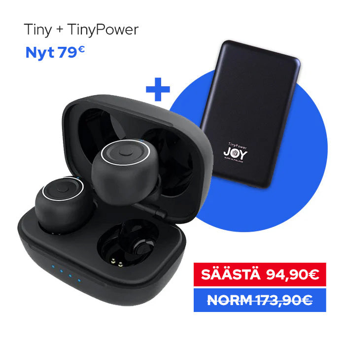 Tiny + TinyPower Black – Joy Planet Finland